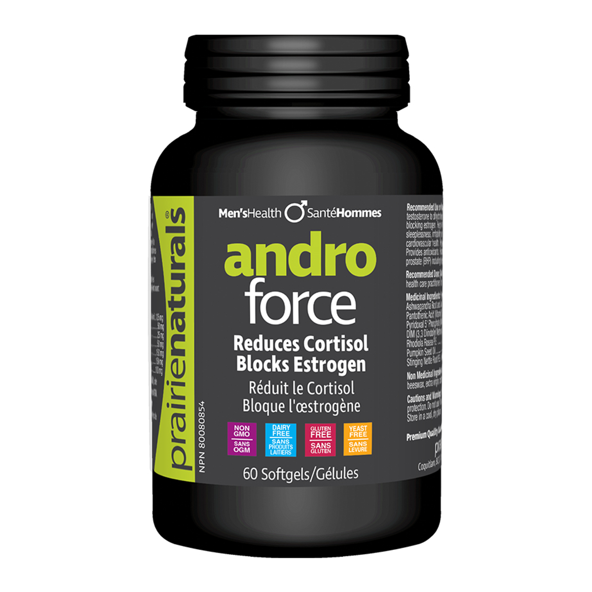 Prairie Naturals Andro Force 60 softgels – Wellness Market