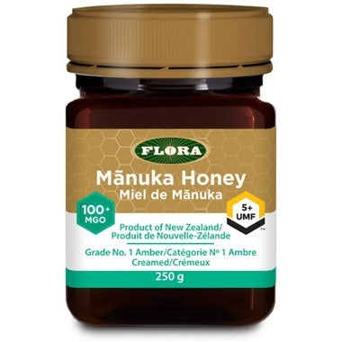 Flora Manuka Honey MGO 100+/5+ UMF 250g – Wellness Market