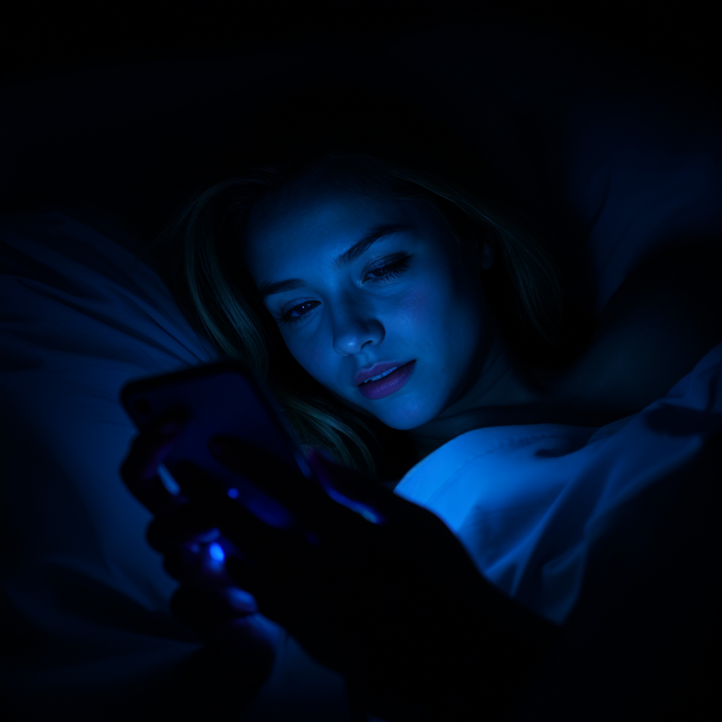 Blue Light Exposure: Effects on Sleep, Circadian Rhythms, Hormones, an ...