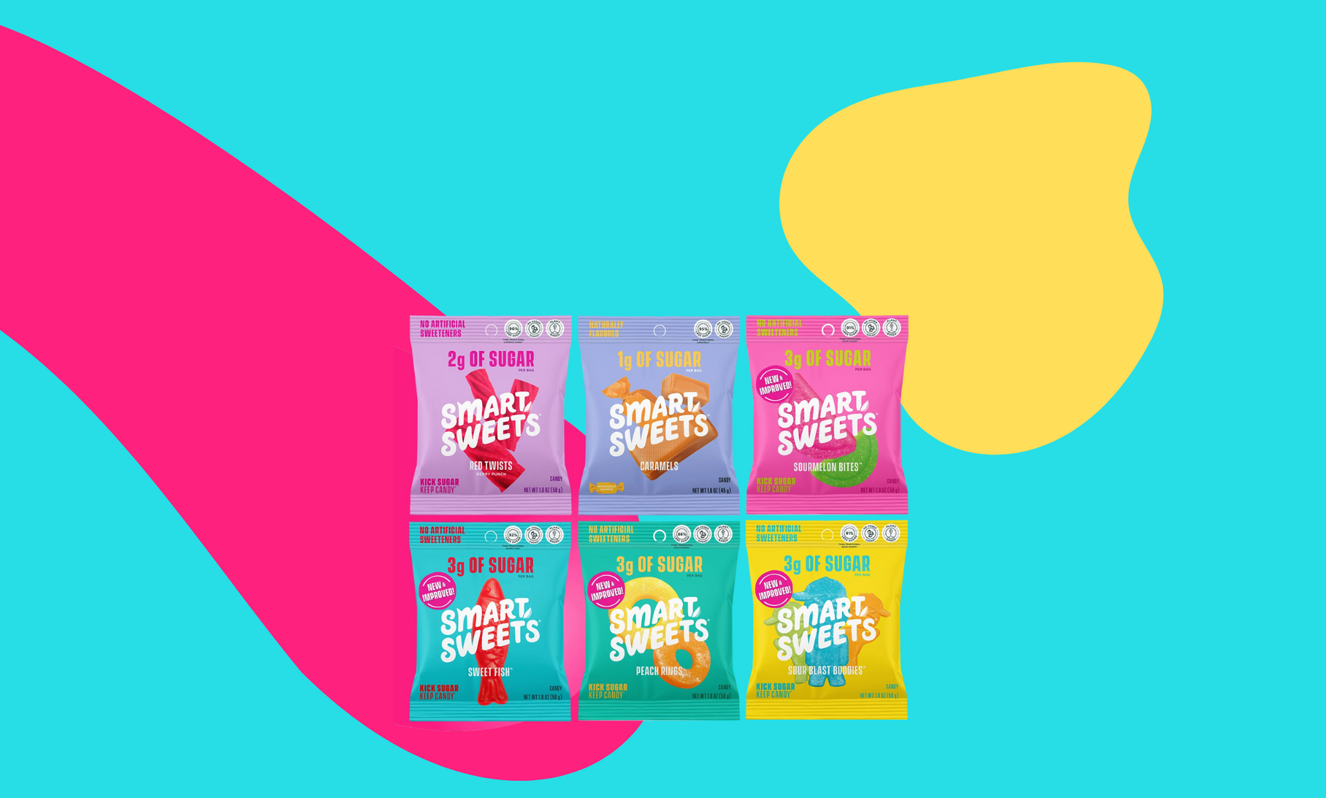 Shop SmartSweets Low-Sugar Candy & Products Online – Wellness Market