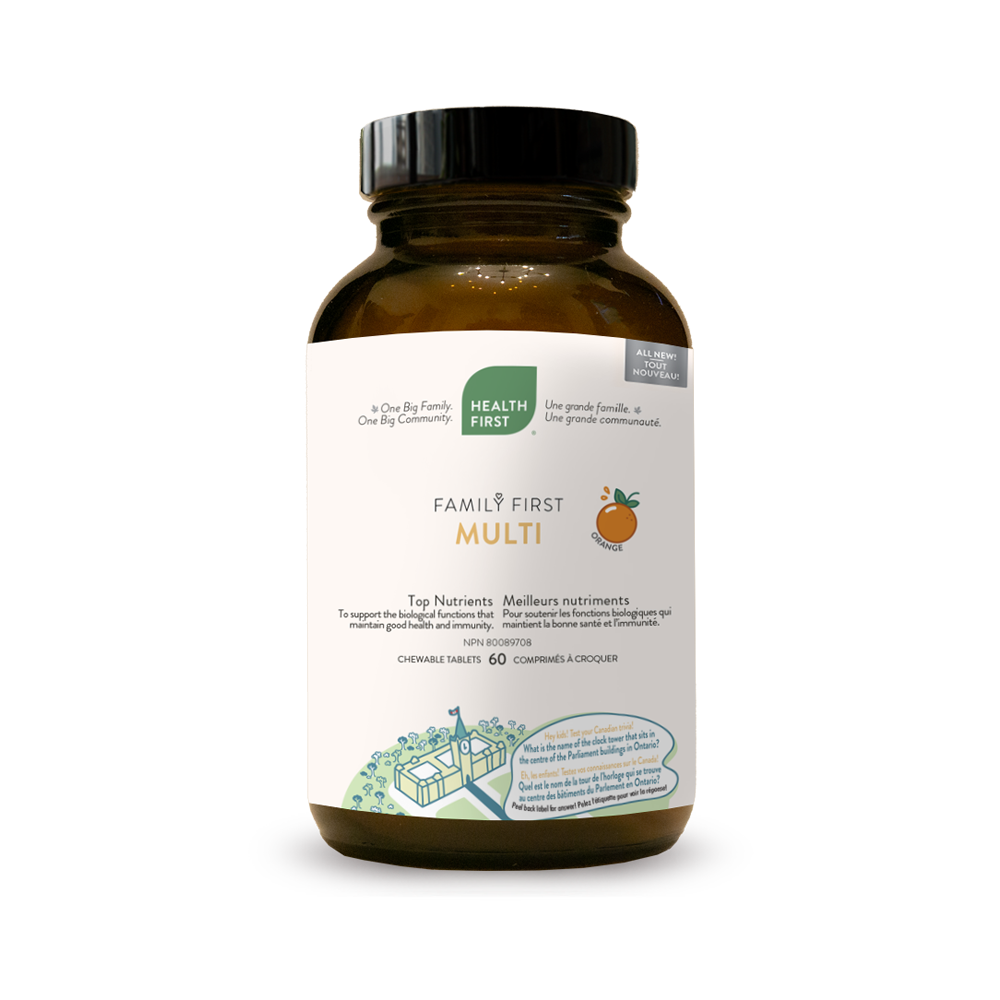 Health First Family First Multi Orange 60 chewable tablets – Wellness ...