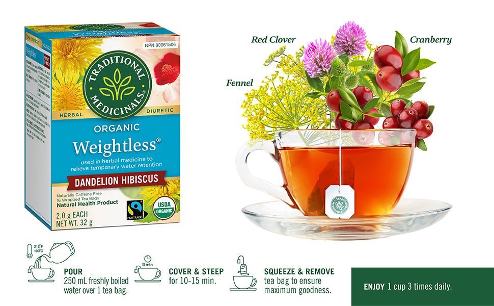 Weightless 16 Tea Bags – Wellness Market