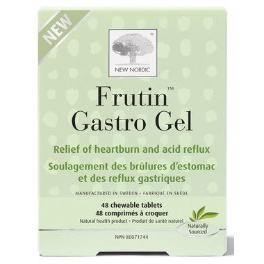 New Nordic Frutin Gastro Gel 48 chewable tablets – Wellness Market