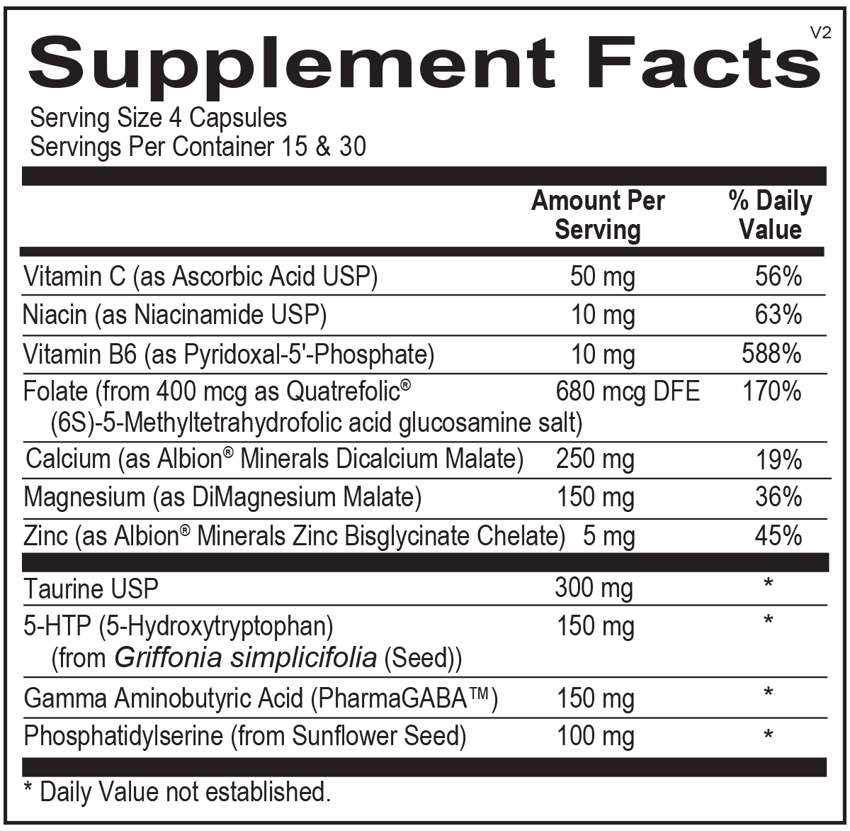 Ortho Molecular Cerenity PM 60 cap – Wellness Market
