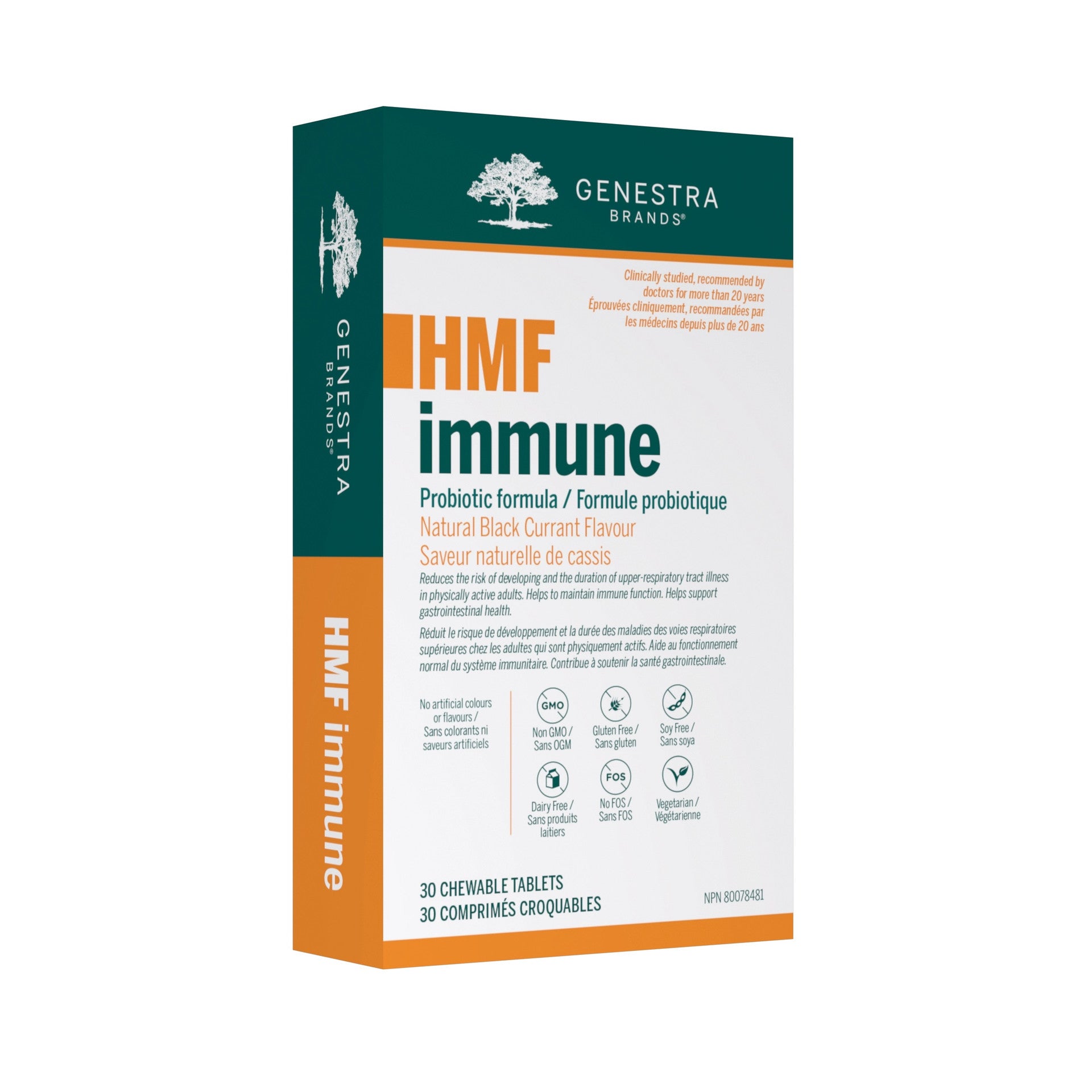 Genestra - HMF Immune Probiotic -30 Chewable tablets – Wellness Market