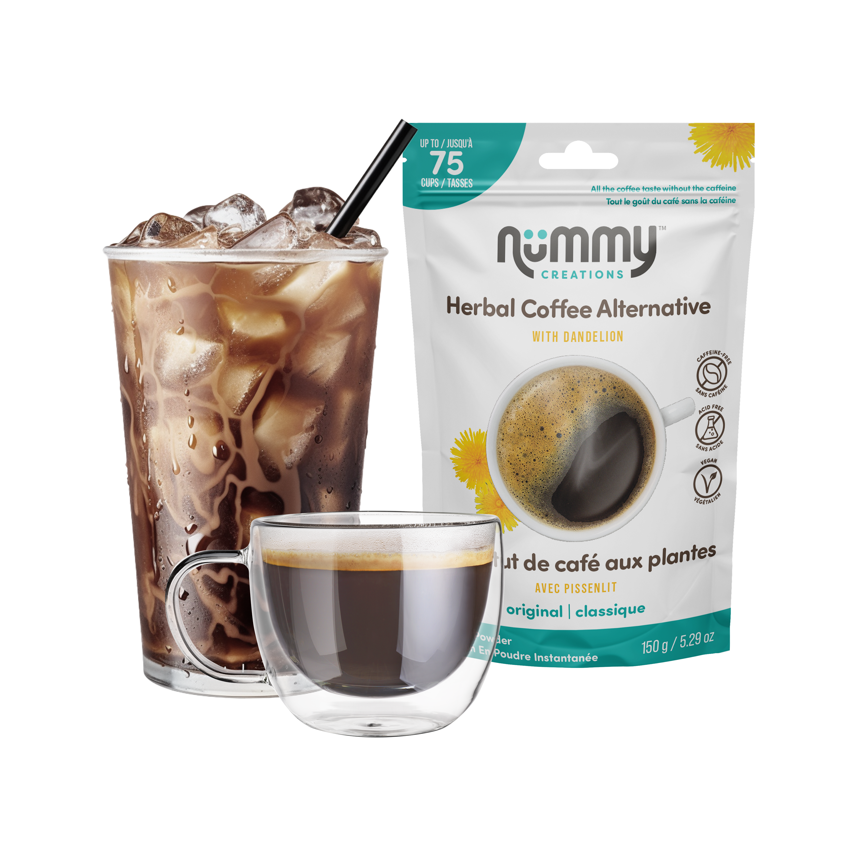 Nummy Creations Original Herbal Coffee Alternative 150g – Wellness Market
