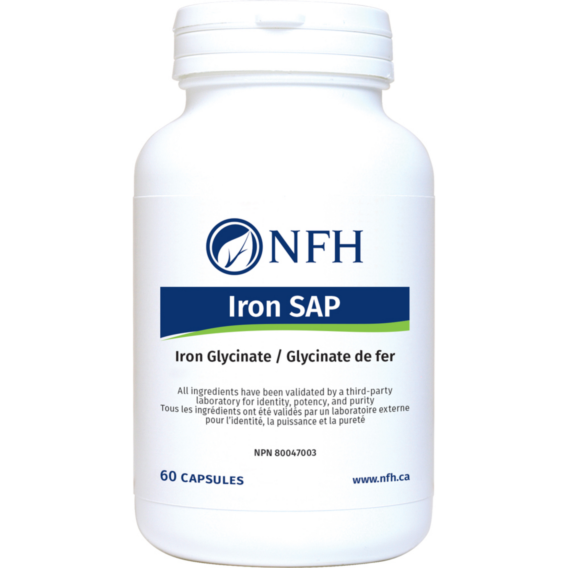 NFH Iron SAP 60 caps – Wellness Market