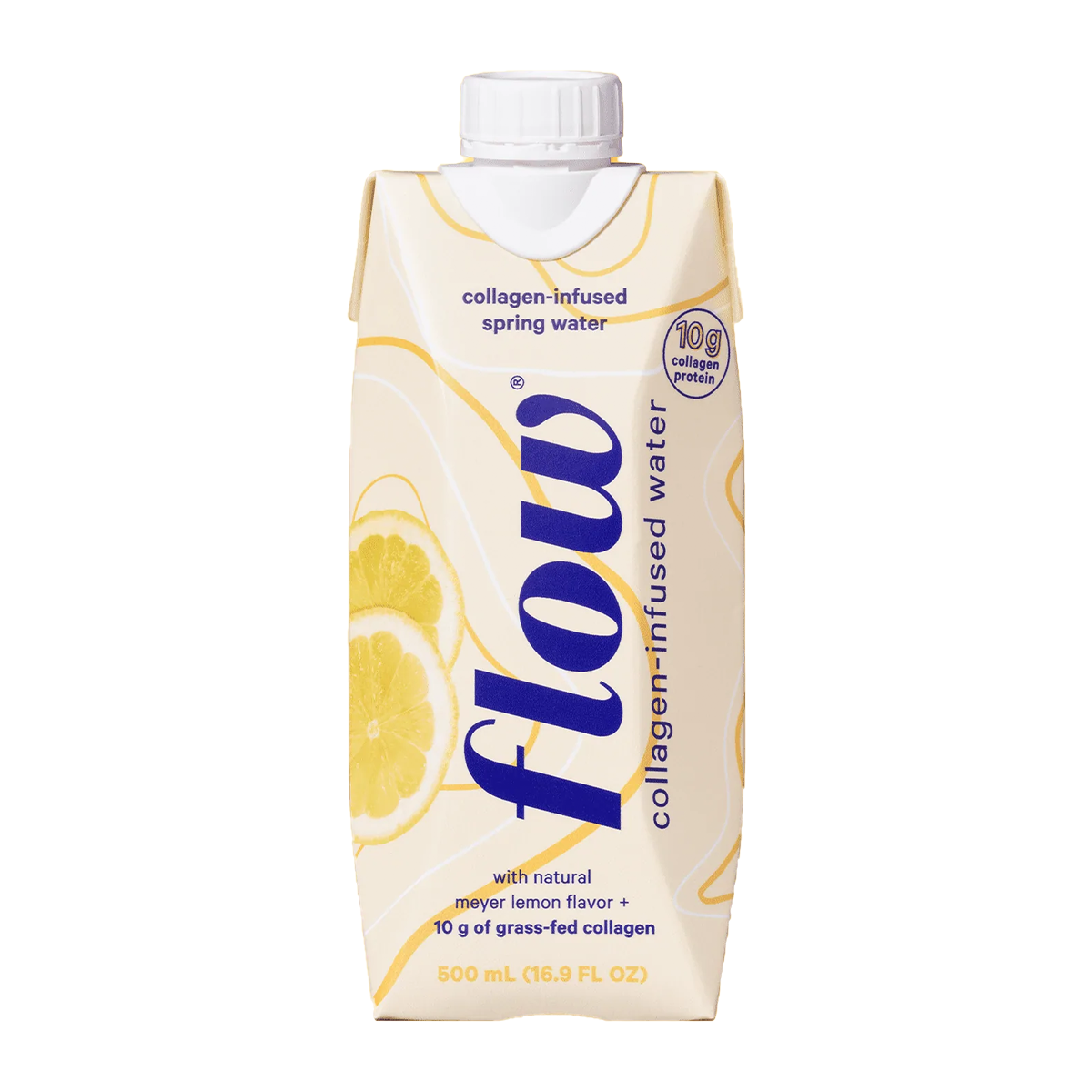 Flow Collagen Water Lemon 500ml – Wellness Market