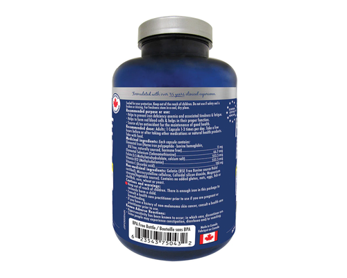 Naka Heme Iron Superior Absorption 60 cap – Wellness Market