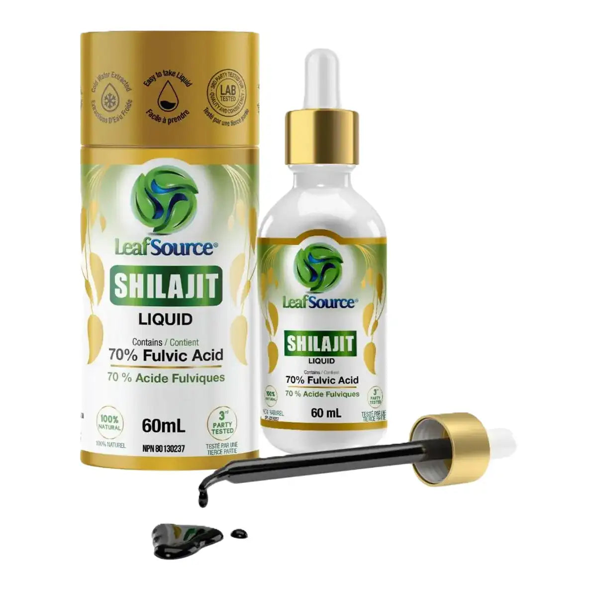 Leaf Source Shilajit Liquid 60ml – Wellness Market