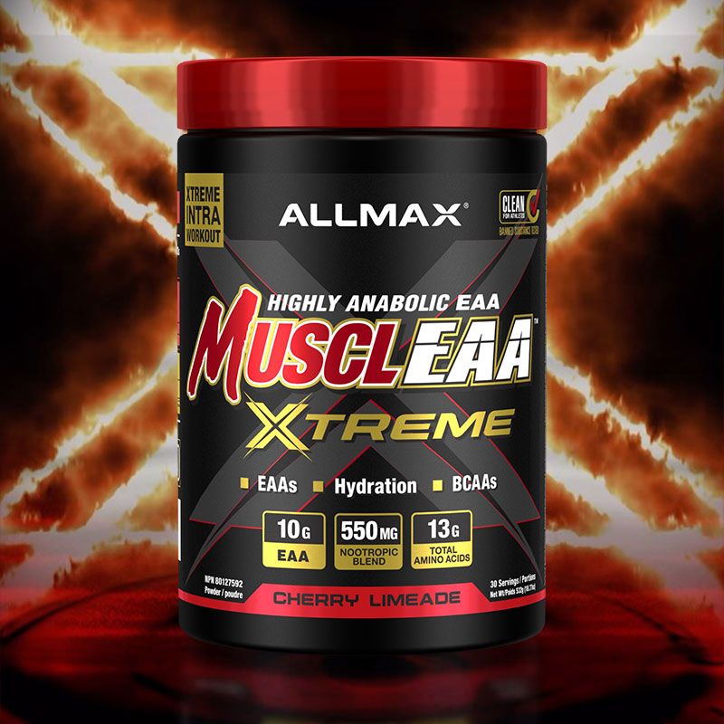 Allmax MusclEAA Xtreme Cherry Limeade 532g 30 servings – Wellness Market