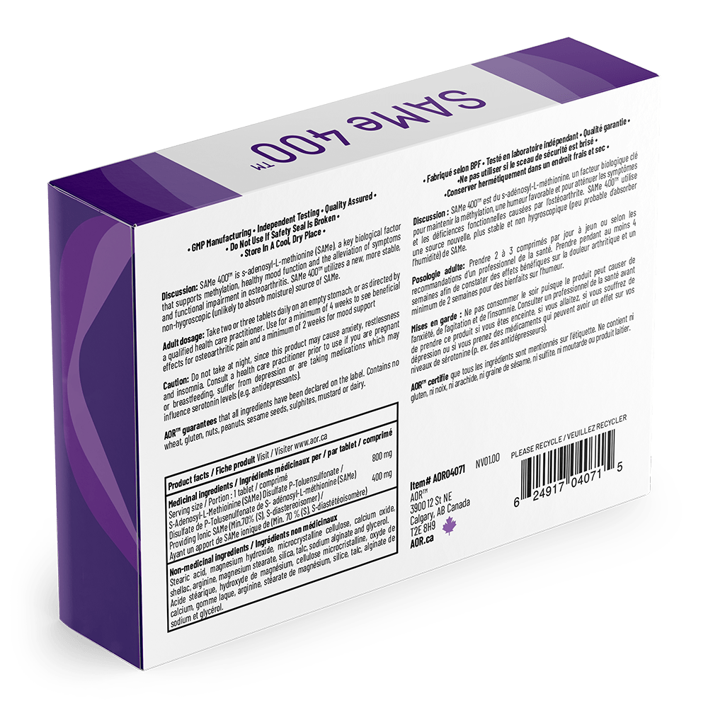 SAMe 400 30 tabs – Wellness Market