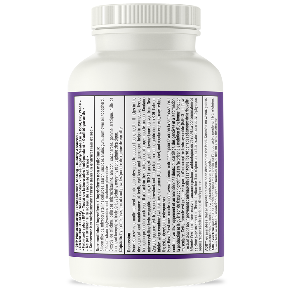 AOR Bone Basics 240 caps – Wellness Market