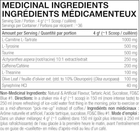 Burn Cycle Intense Blue Raspberry 36 servings – Wellness Market