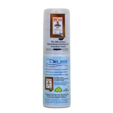 Dr Mist Deodorant Spray- Unscented 75ml – Wellness Market