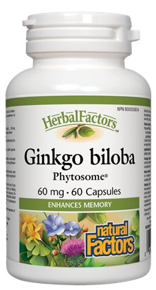 Ginko Biloba 60mg 60caps – Wellness Market