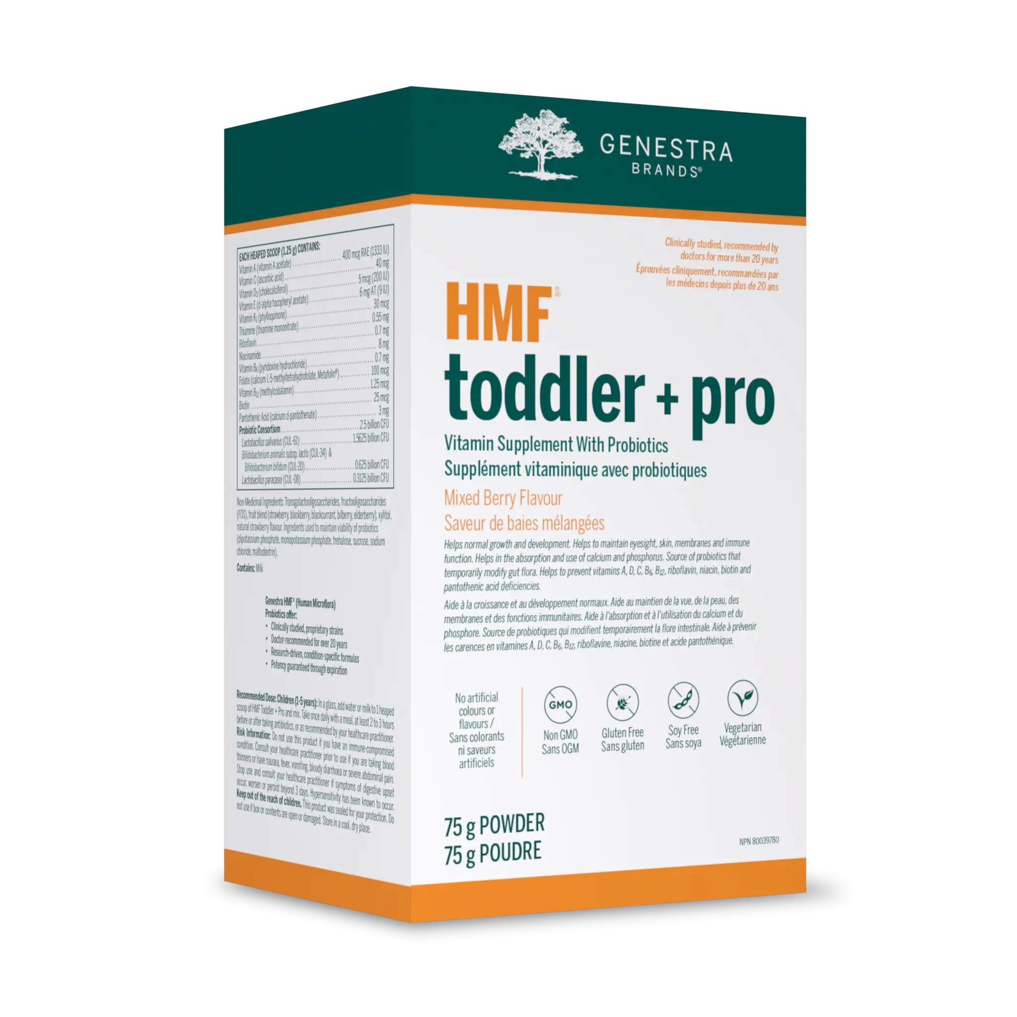 Genestra HMF Toddler Pro Probiotic + Multivitamin 60g – Wellness Market