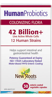 New Roots Human Probiotic Colonizing Flora 30caps – Wellness Market