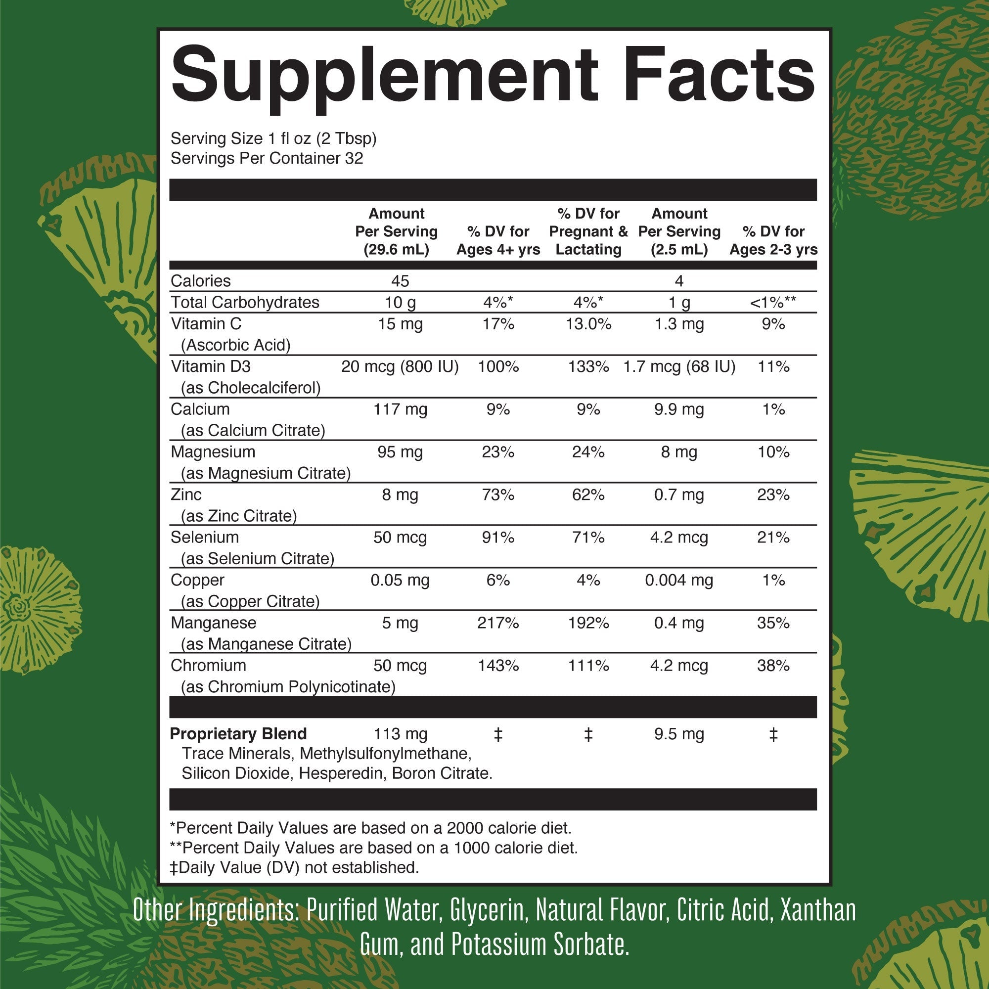 Mary Ruth's Liquid Nighttime Multimineral 32oz Pinapple – Wellness Market