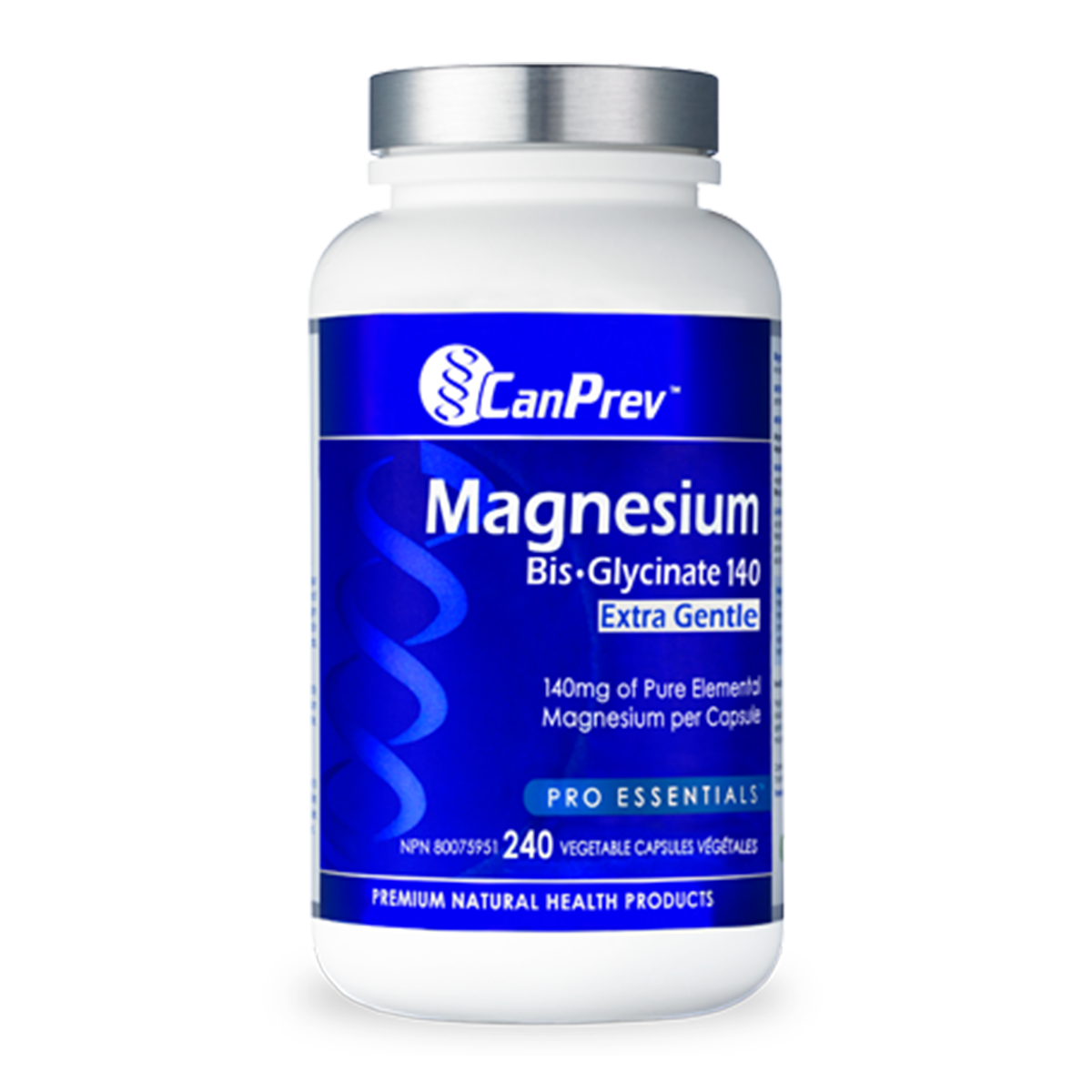 Can Prev - CanPrev Magnesium Bis-Glycinate Extra Gentle 140mg 240 caps ...