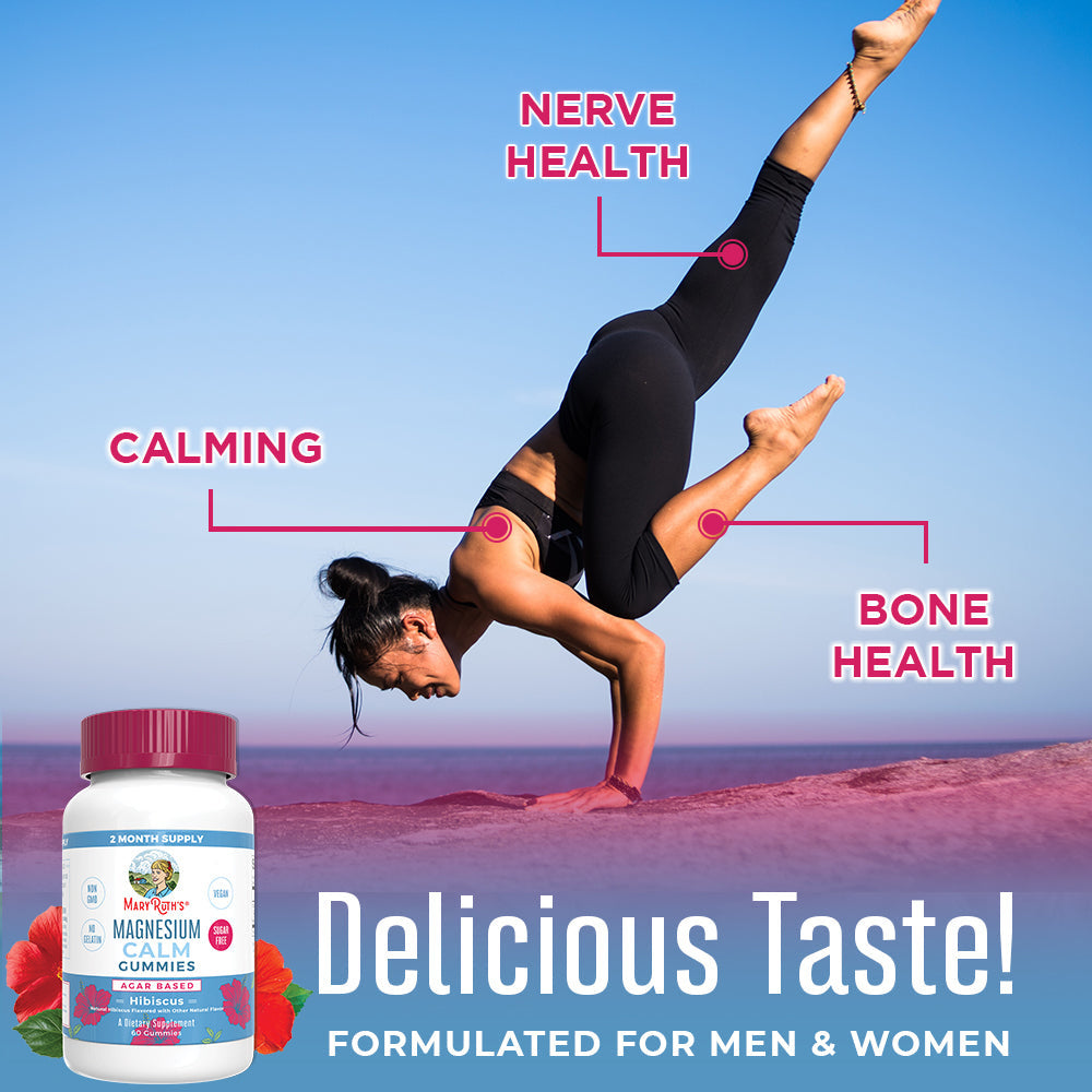 Mary Ruth's Magnesium Calm Gummies 60gummies – Wellness Market