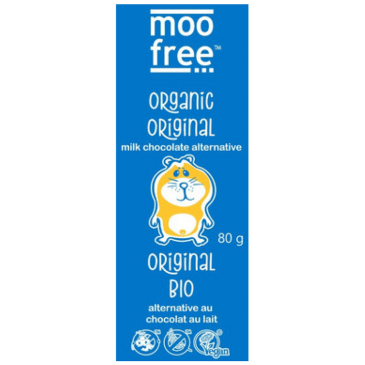 Moo Free - Milk Chocolate Premium Chocolate 80g bar – Wellness Market