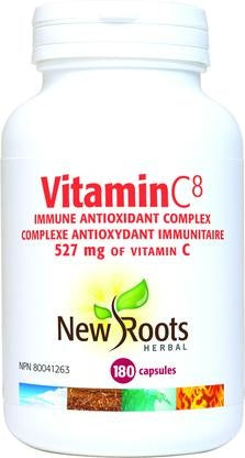 New Roots Vitamin C8 45caps – Wellness Market
