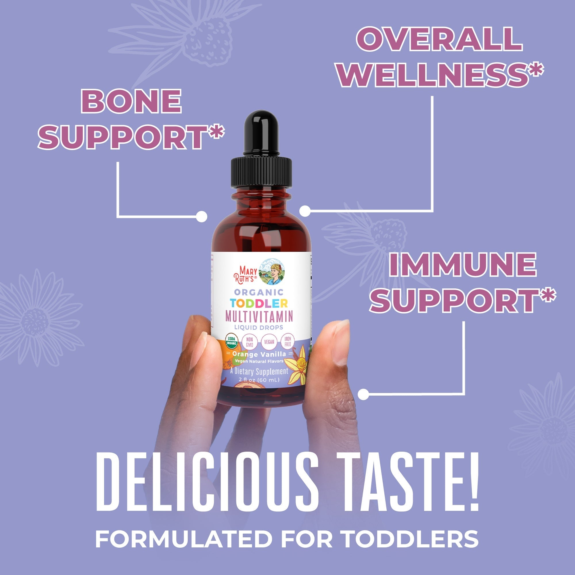 Mary Ruth's Toddler Multivitamin Liquid Drops 60ml – Wellness Market