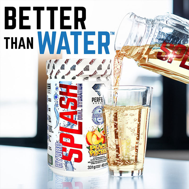 Perfect Sports Hydro Splash Dual Hydration Peach 331g – Wellness Market