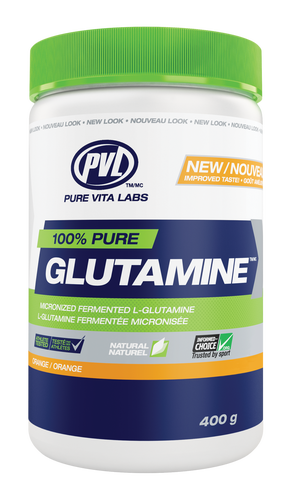 PVL - 100% Pure Glutamine - Orange 400g – Wellness Market