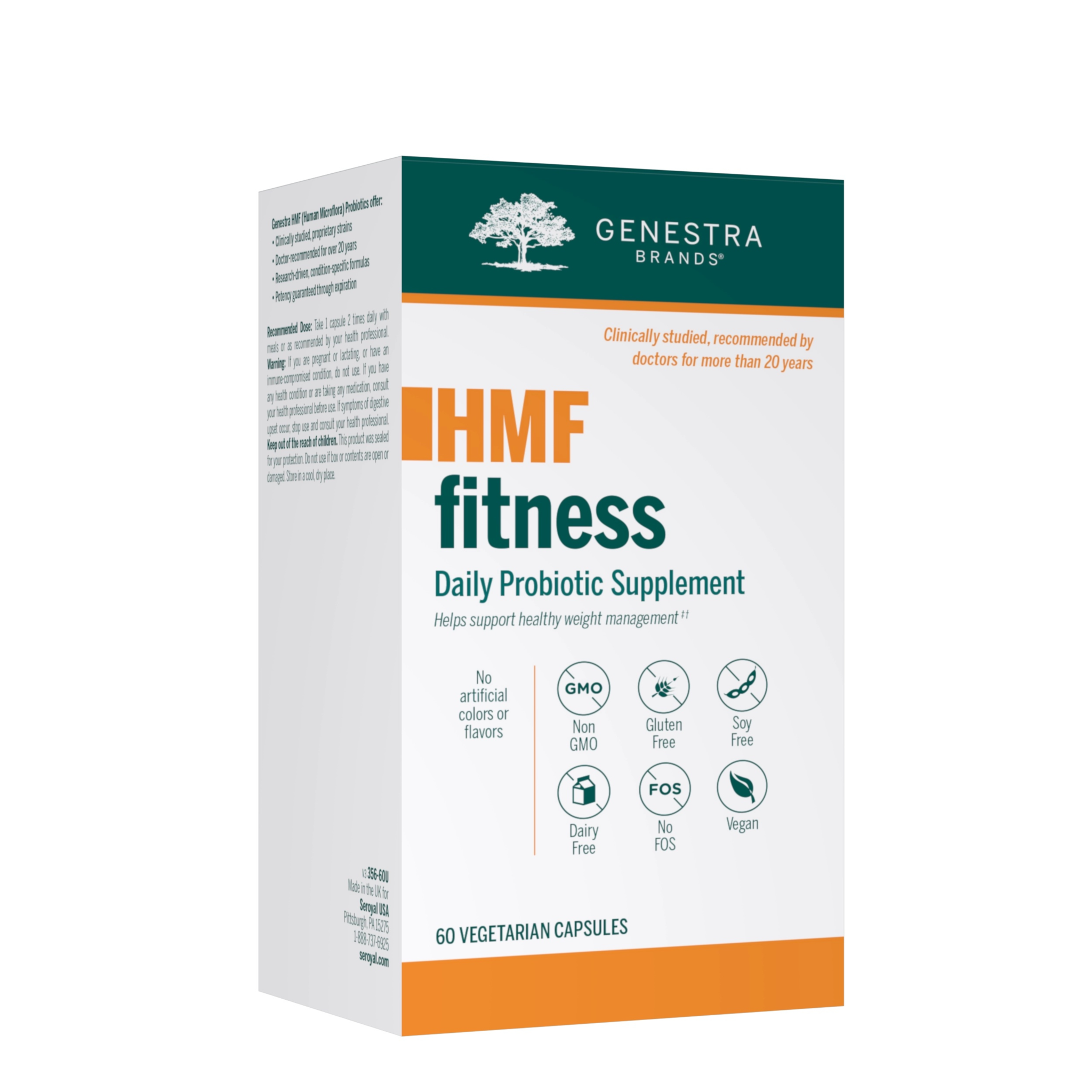 Genestra - HMF Fitness Probiotic Formula 60 veg caps – Wellness Market