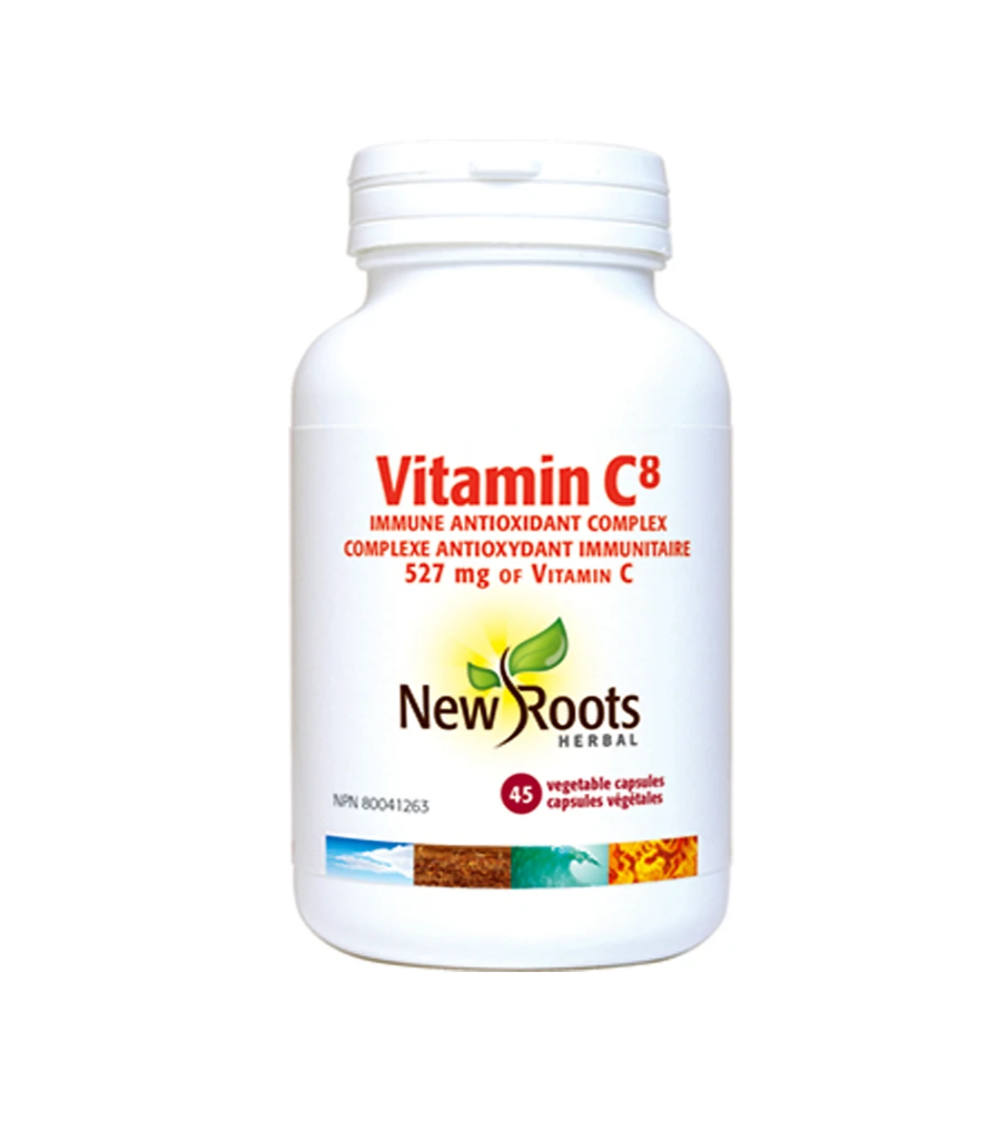 New Roots Vitamin C8 45caps – Wellness Market